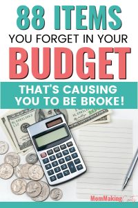 Budgeting Categories You’re Probably Forgetting About - Mom Making Cents