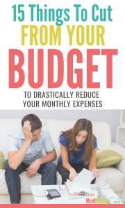 15 Things To Cut From Your Budget To Save Money - Mom Making Cents