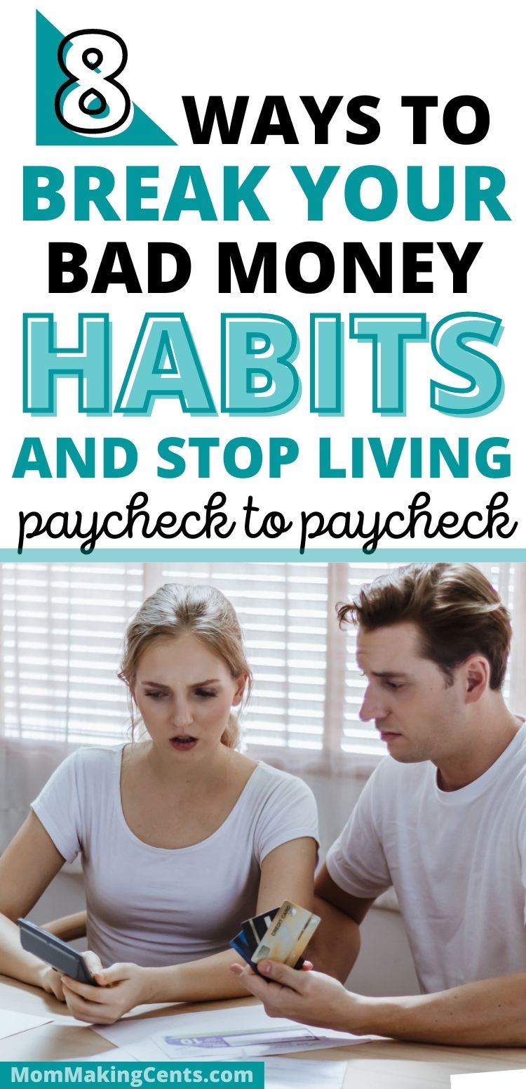Bad Money Habits You Need to Break Now - Mom Making Cents